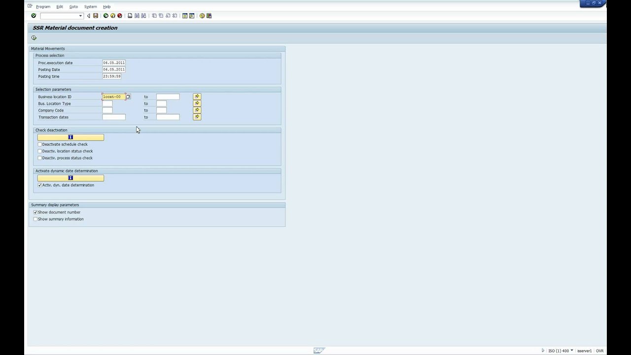 SAP IS-OIL SSR Dip Processing video 11 - YouTube