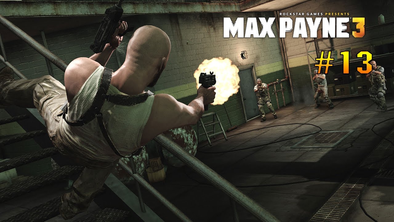 Factory Fight | Let's Play Max Payne 3 Part 13 w/ GleasonRyan - YouTube