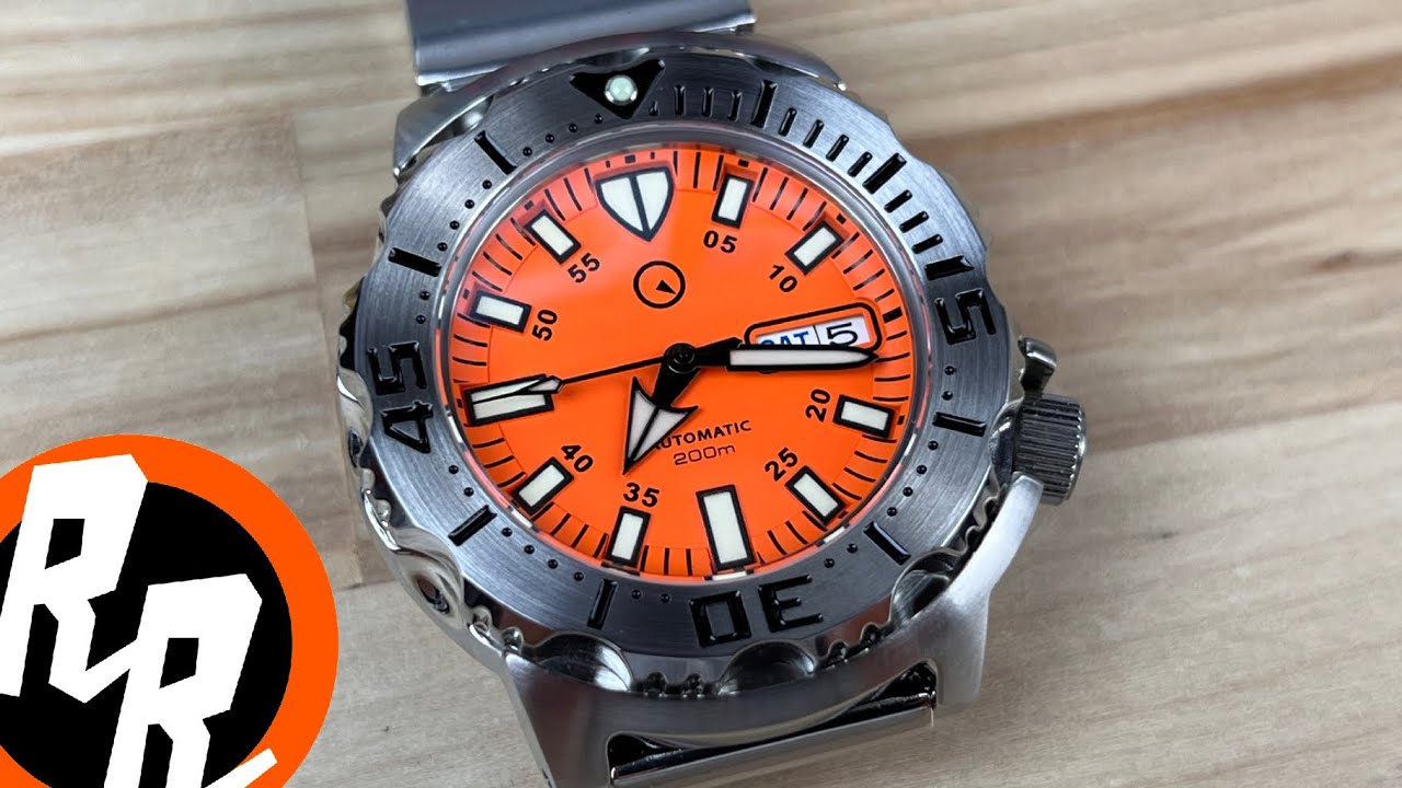 Islander Watch ISL-94 “Orange Monster” - YouTube