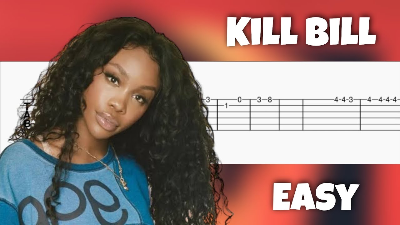Sza - Kill Bill easy guitar tutorial - YouTube