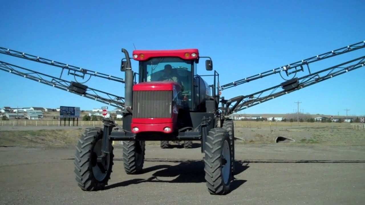 Apache AS1200 Sprayer-Self Propelled Sold on ELS! - YouTube