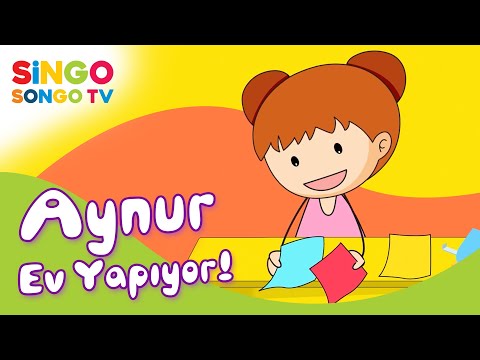 AYNUR Ev Yapıyor 🏡 – SingoSongo TV I İsme Özel Çocuk Şarkıları 🎵