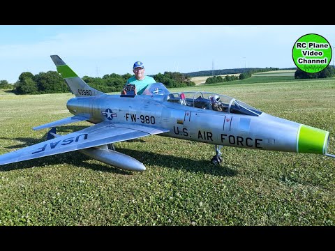 North American F-100 - Tomahawk Aviation - JetCat P250 Pro-S - MFC ...