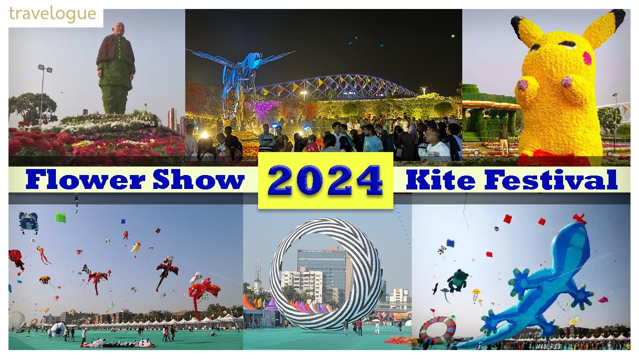 Flower Show 2024 & Kite Festival Ahmedabad | Flower show 2024 ...