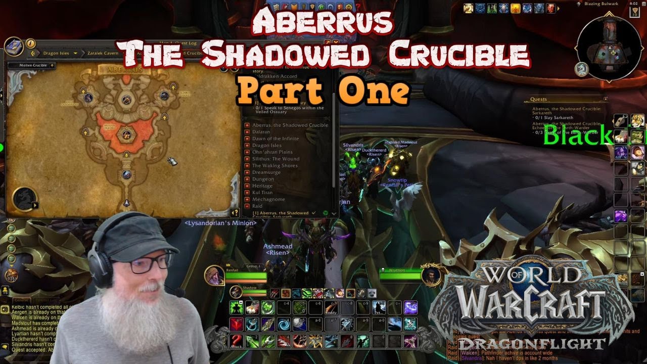 Aberrus The Shadowed Crucible Raid: Part One - Renfail Plays World of ...