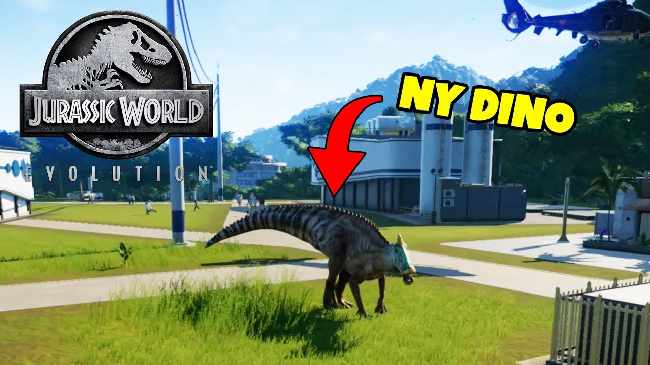 EN DINOSAURIE RYMMER! | Jurassic World Evolution - #2 - YouTube
