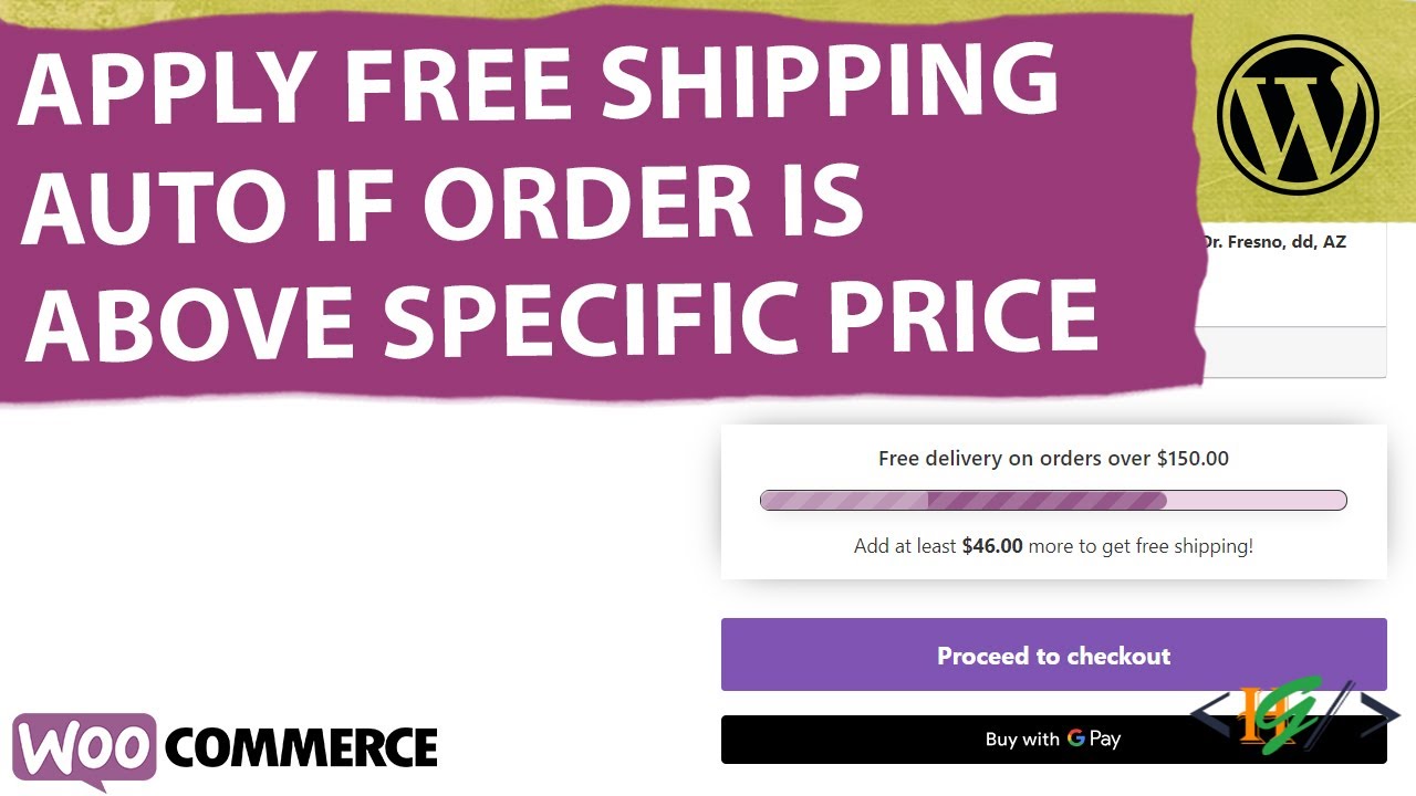 How to Apply Free Shipping Automatically If Order is Equal or Above ...