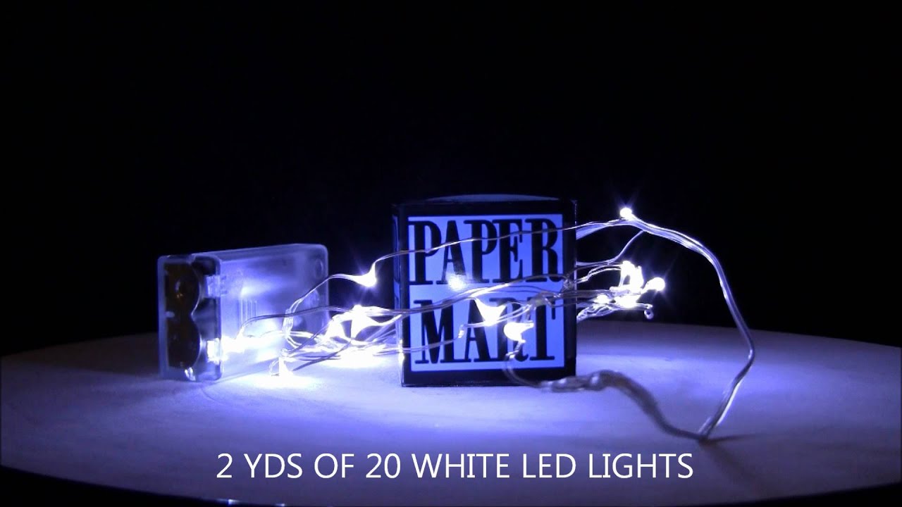 White LED Lights - YouTube