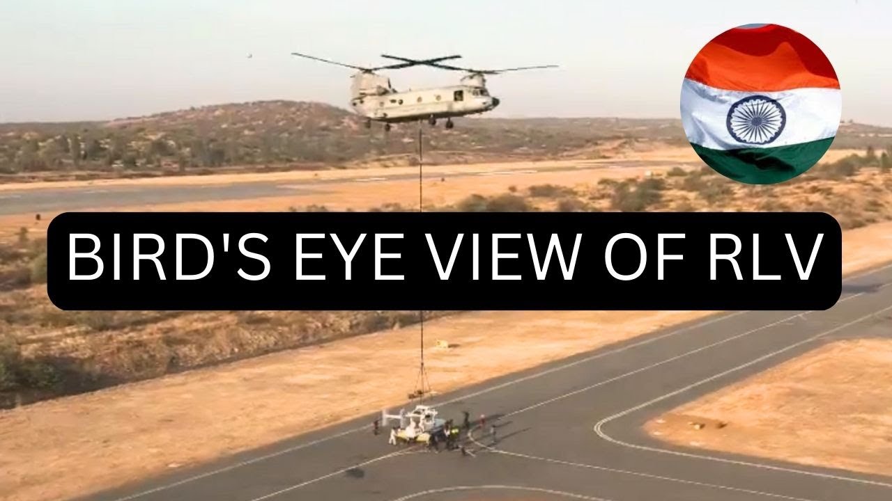 Unseen Angles of ISRO's RLV Mission: The Incredible Video Captured from ...