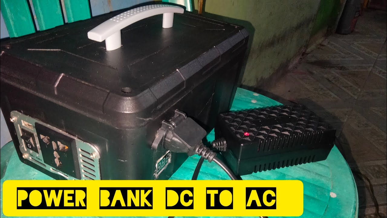 cara bikin power bank besar/bisa untuk arus AC PLN - YouTube