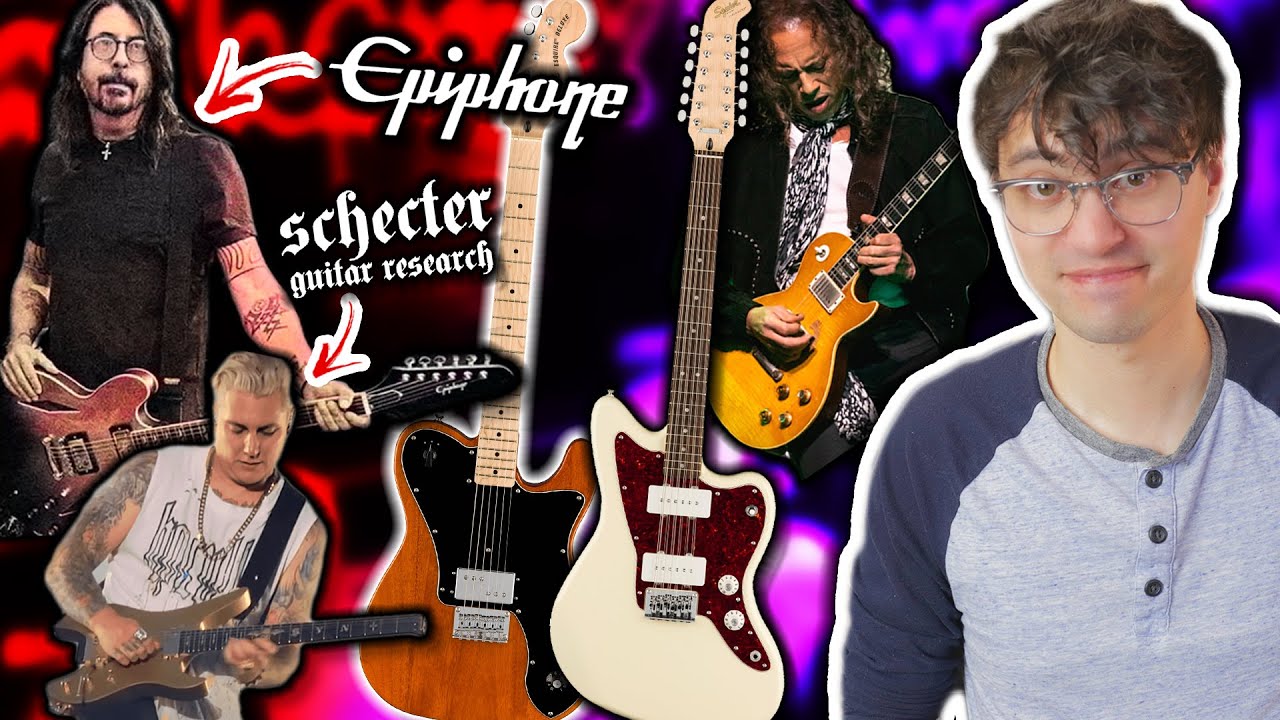 Let's talk about Epiphone Dave Grohl and Kirk Hammett "Greeny ...