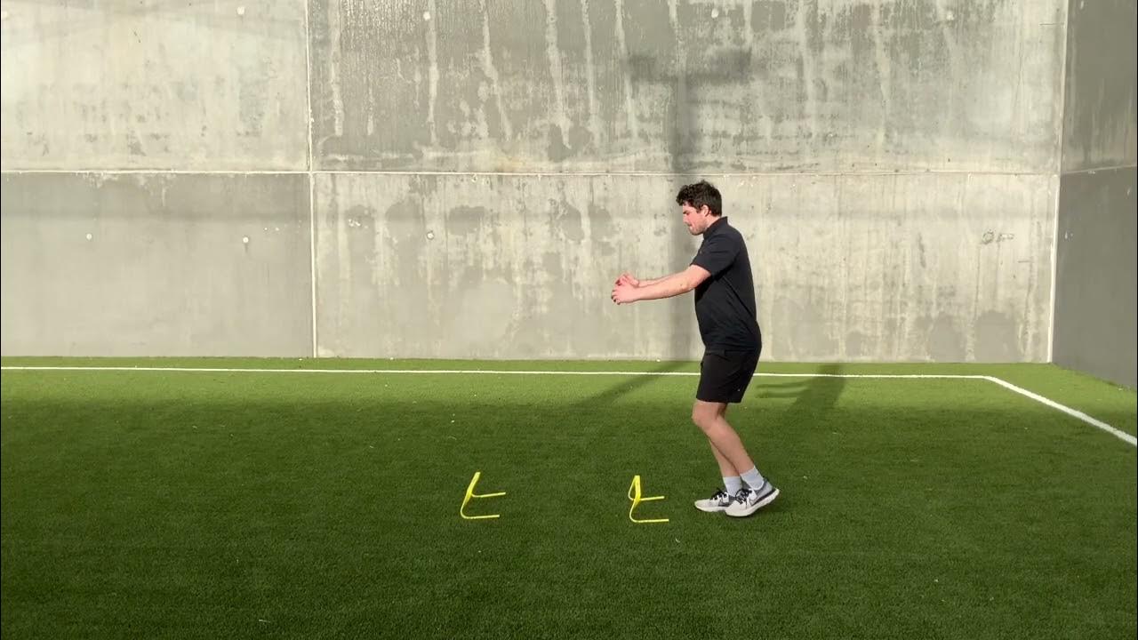 Single Leg Hurdle Hop - Continuous - YouTube
