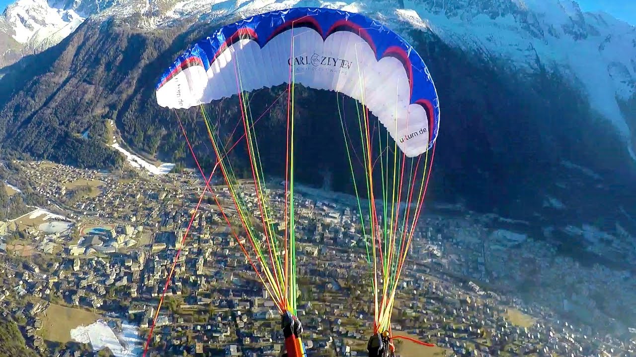 Warm-up Chamonix - Acro Paragliding - YouTube