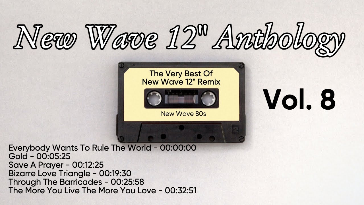 NON-STOP The Very Best Of New Wave 12" Remix - New Wave 80s - Vol. 8 ...