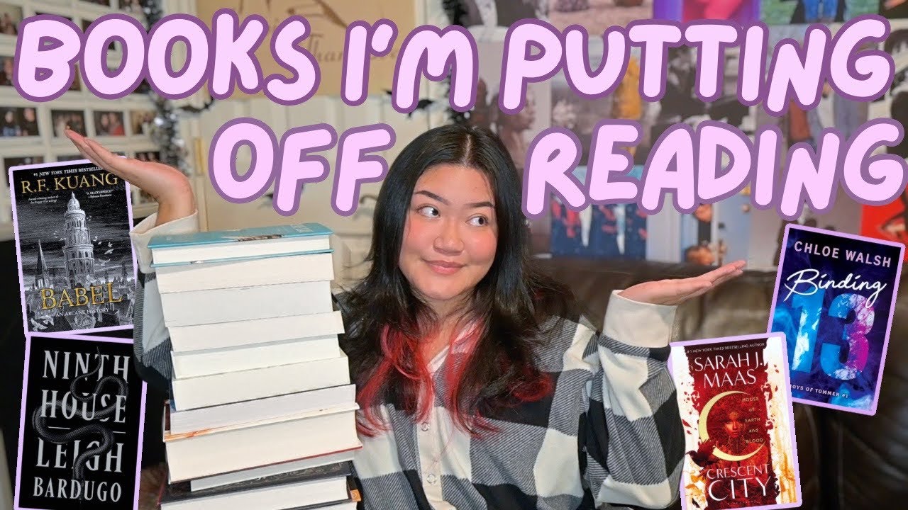 10 popular books i'm putting off reading & why 📚👀 - YouTube