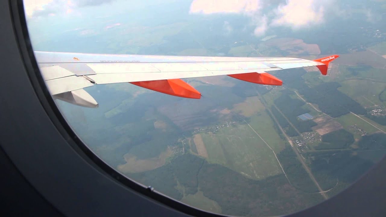 EasyJet Moscow to London flight (полет из Москвы в Лондон) - YouTube