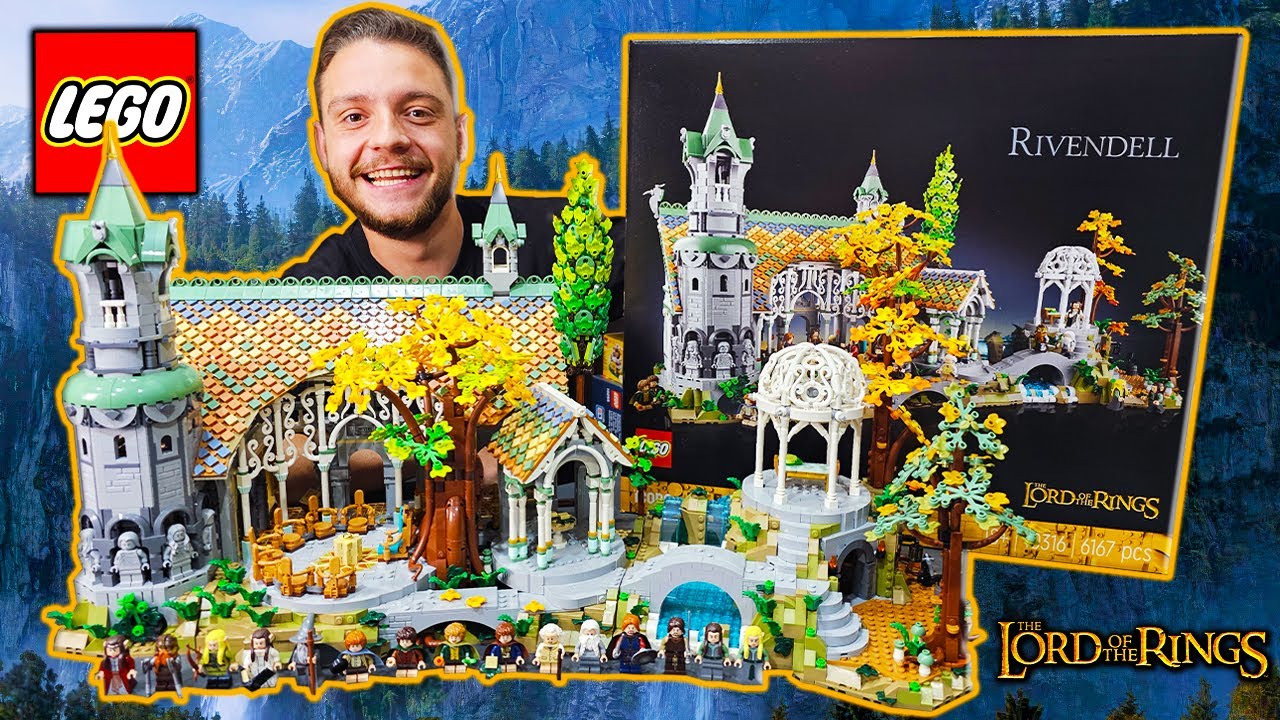 LEGO PÁN PRSTENŮ: ROKLINKA - Nejkrásnější LEGO Set VŠECH DOB?! - YouTube
