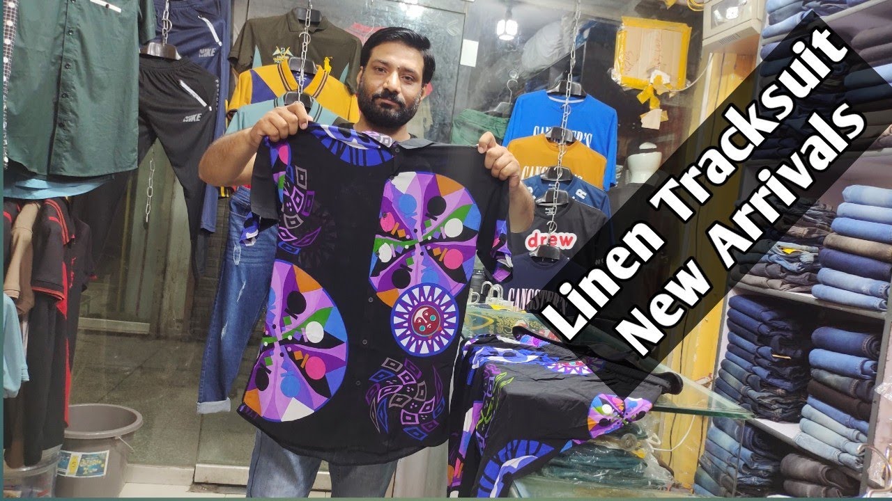 Tracksuit Linen | Mens Garments | Summer Collection | Karim Block ...