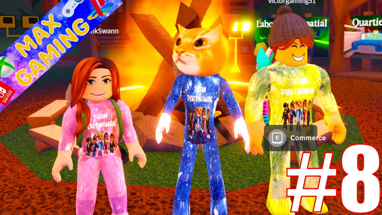 ON SE FAIT DES PRANKS ET ON FAIT LES FOUS ! Roblox Fuis le Tueur ...