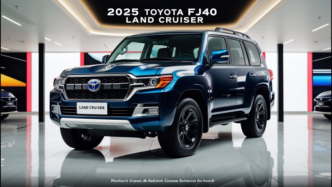 "2025 Toyota FJ40 Land Cruiser: The Iconic Off-Roader Returns!" - YouTube
