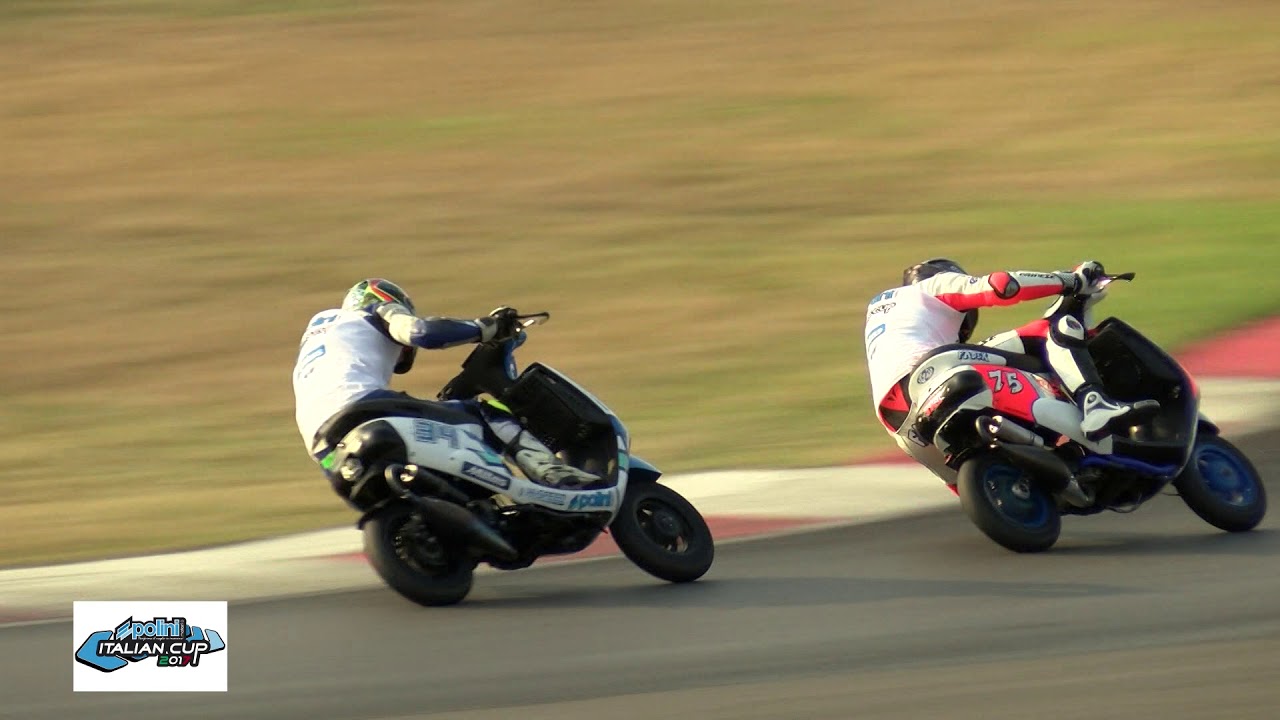 Polini Italian Cup 2017 - Scooter 100 BigEvoOpen - Cervesina - YouTube