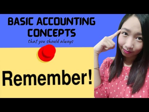 Fundamentals of Accounting | Basic Accounting Concepts (Filipino) - YouTube