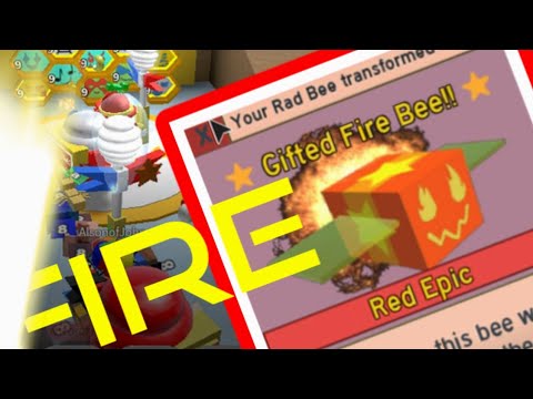 PLAYING WITH MY FRIEND ALEX III : I GOT GIFTED FIRE BEE [ROBLOX BEE ...