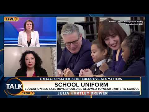 Uniform “experimenting” in schools | Maya Forstater on Talk TV