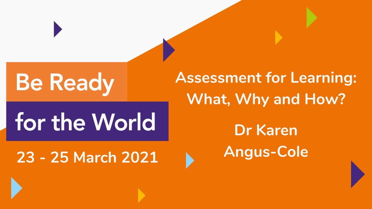 Assessment for learning: what, why and how? - YouTube