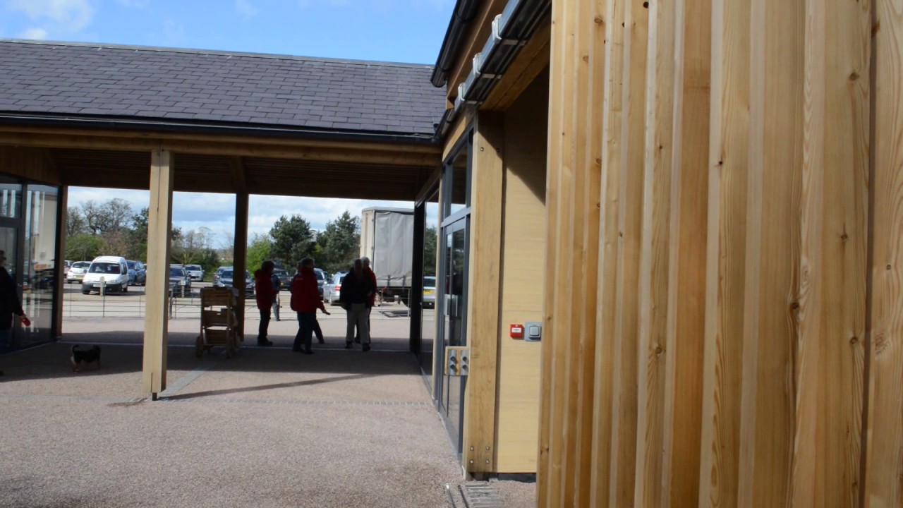 New reception building.at Attingham Park - YouTube