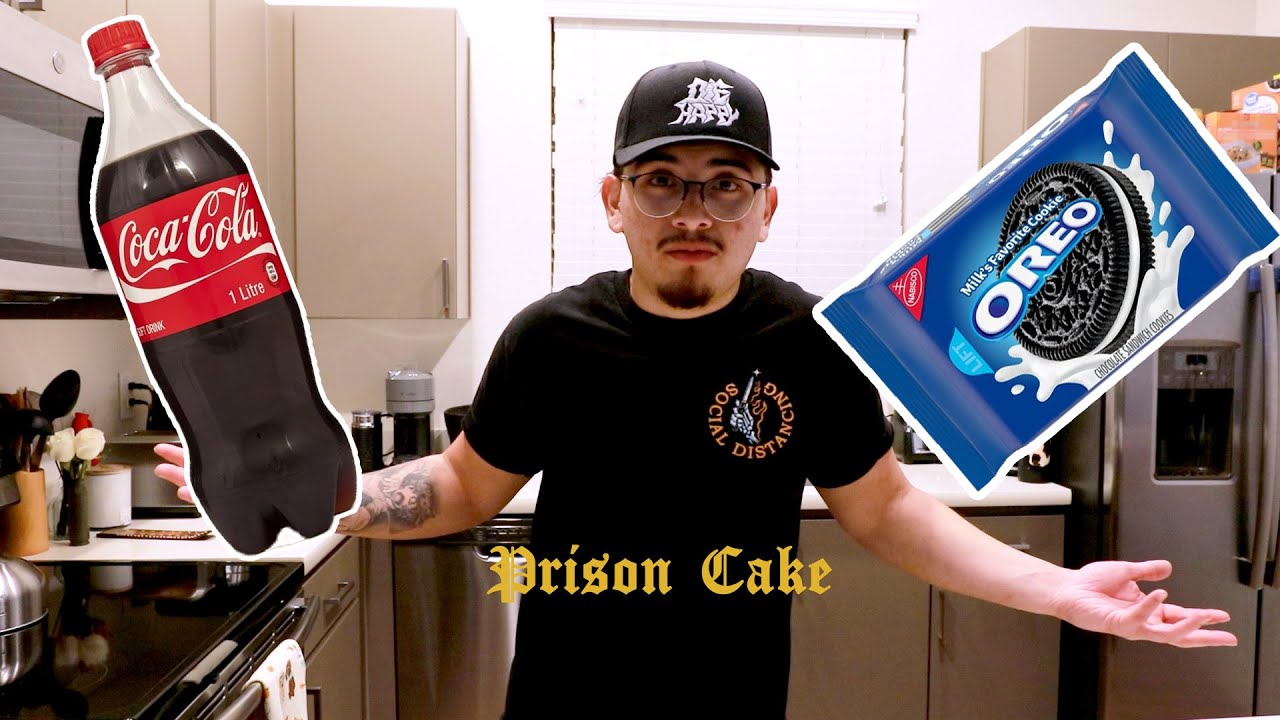 Prison Cake With Only Coke And Oreos!// Kitchen Ninety8 - YouTube