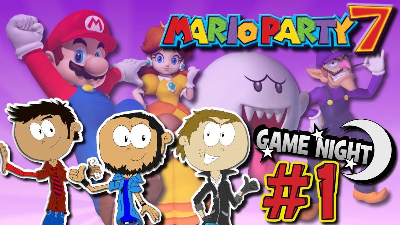 Game Night: Mario Party 7: Part 1 - Crashing the Party - YouTube