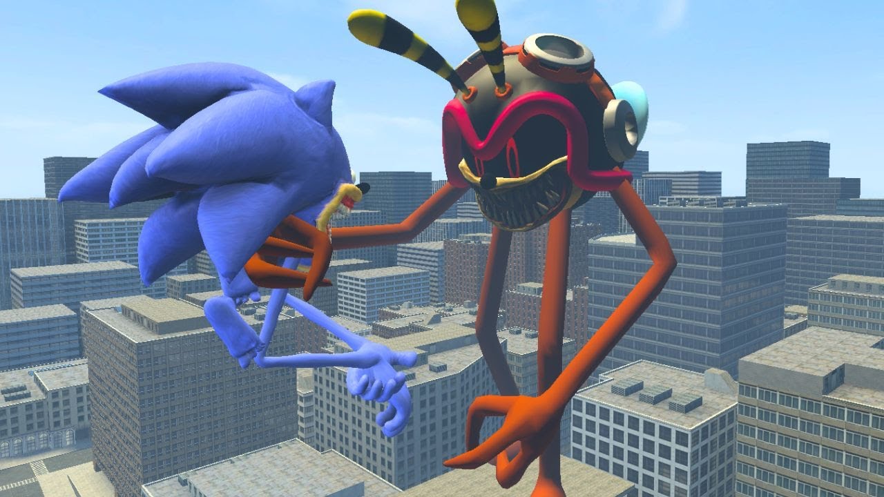 CHARMY VS ALL SHIN SONIC TAPES in Garry's Mod - YouTube