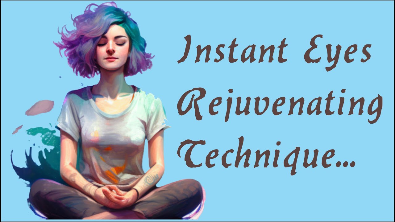 Instant Eyes Relaxation Technique ... - YouTube
