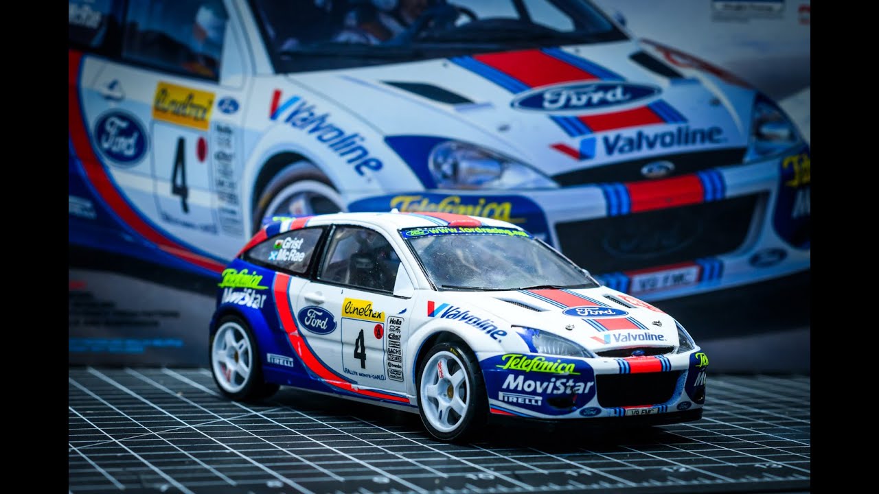 Mistakes were made. (Colin McRae Ford Focus RS - Tamiya build) part 1 ...