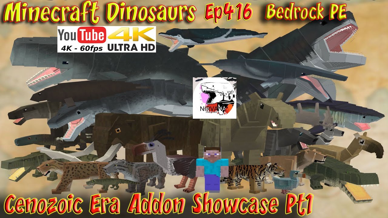 Cenozoic Era Addon Animal Showcase Pt1 Nirvana Studios Addon 4K 60FPS ...