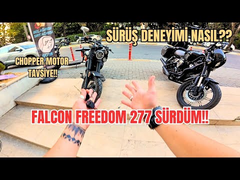 FALCON FREEDOM  277 DENEME SÜRÜŞÜ | VLOG YOLCULUK | CHOPPER MOTOVLOG | CHOPPER MOTOR TAVSİYE