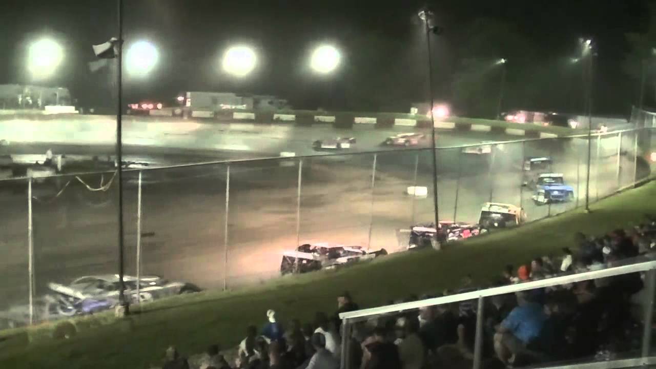 Peoria Speedway Summer Nationals Late Model Feature 6-23-15 - YouTube