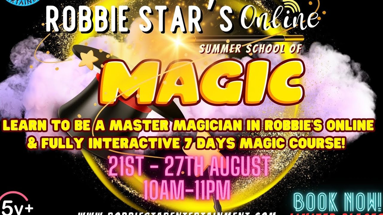 Robbie’s Summer School of Magic! - YouTube