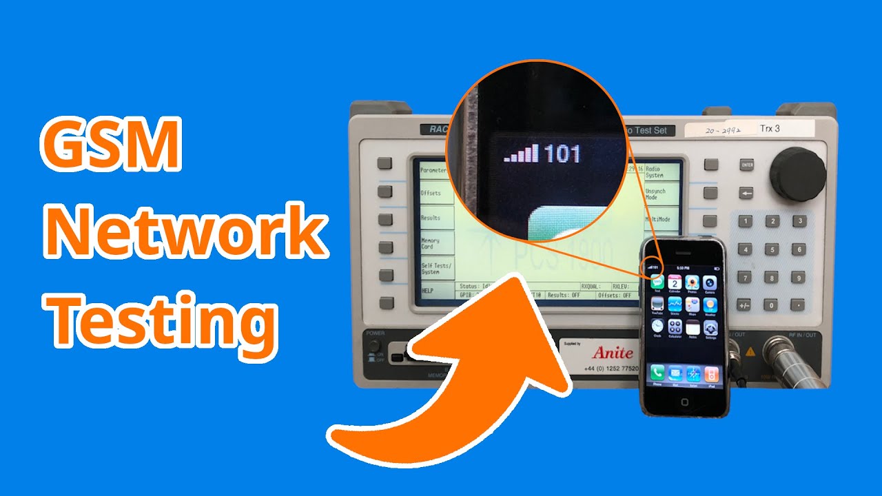 Racal 6103E GSM Cellular Test Set Overview and Demonstration - YouTube