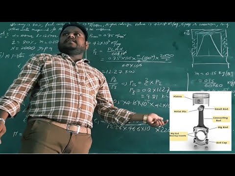 DMM-2,Unit-2,Lec-7||Piston Design||Design a Cast Iron Piston for single ...