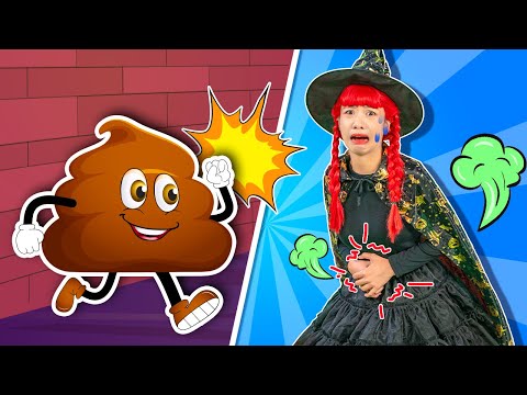 Halloween Poo Poo Song 🎃💩 | Don't Eat Dirty Food | Potty Training & More Fun Kids Songs 🎶