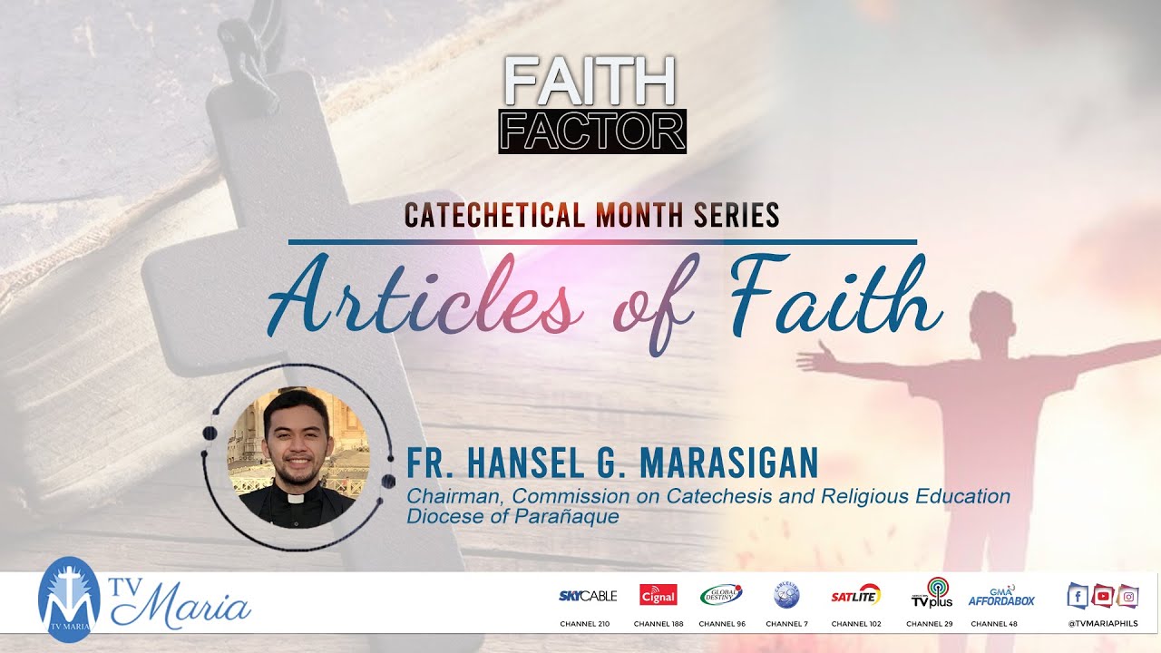 FAITH FACTOR: Articles of Faith (Talk 4) - YouTube