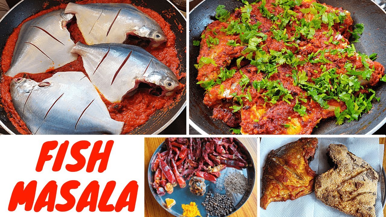 Tasty ಮೀನು ಮಸಾಲೆ fry | Fish Deep Fry | Rava fry | Mangalore style fish ...