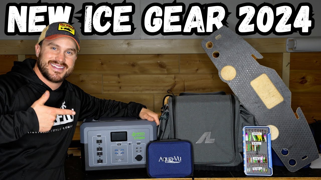 NEW Ice Gear for 2024 - My Top 5 Ice Fishing Gear Picks - YouTube