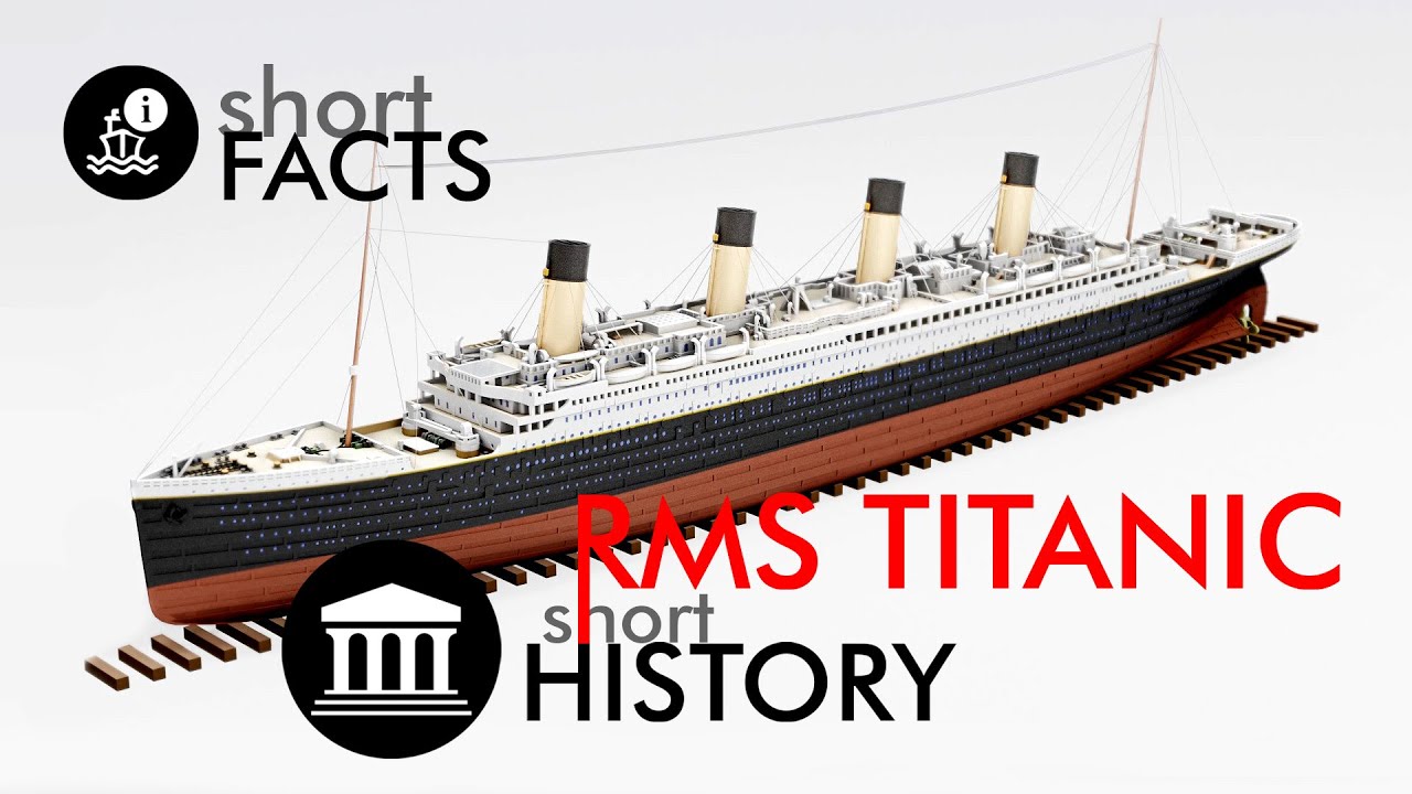 RMS Titanic - short overview of data and history using 3D model - YouTube