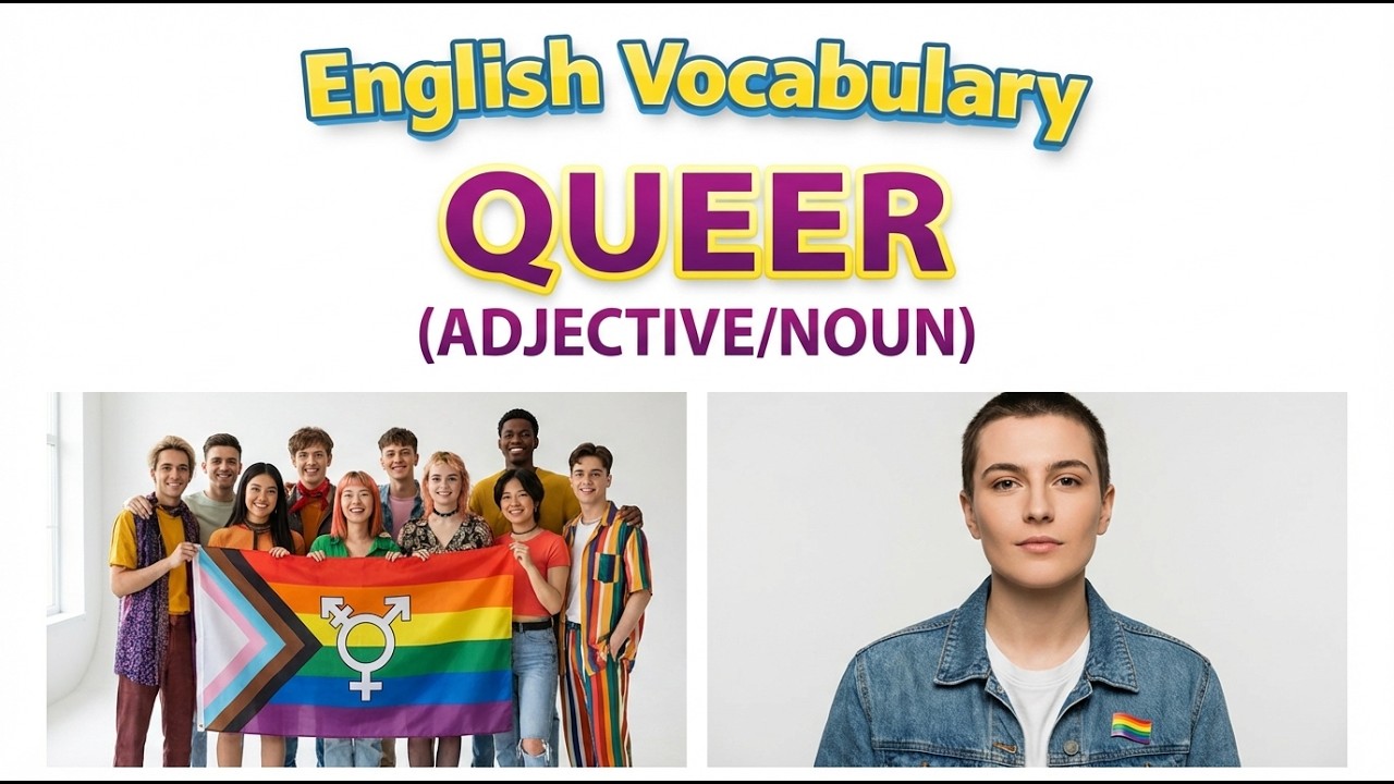 2160) Queer – Word Meaning, word use, Synonyms & Antonyms | English ...