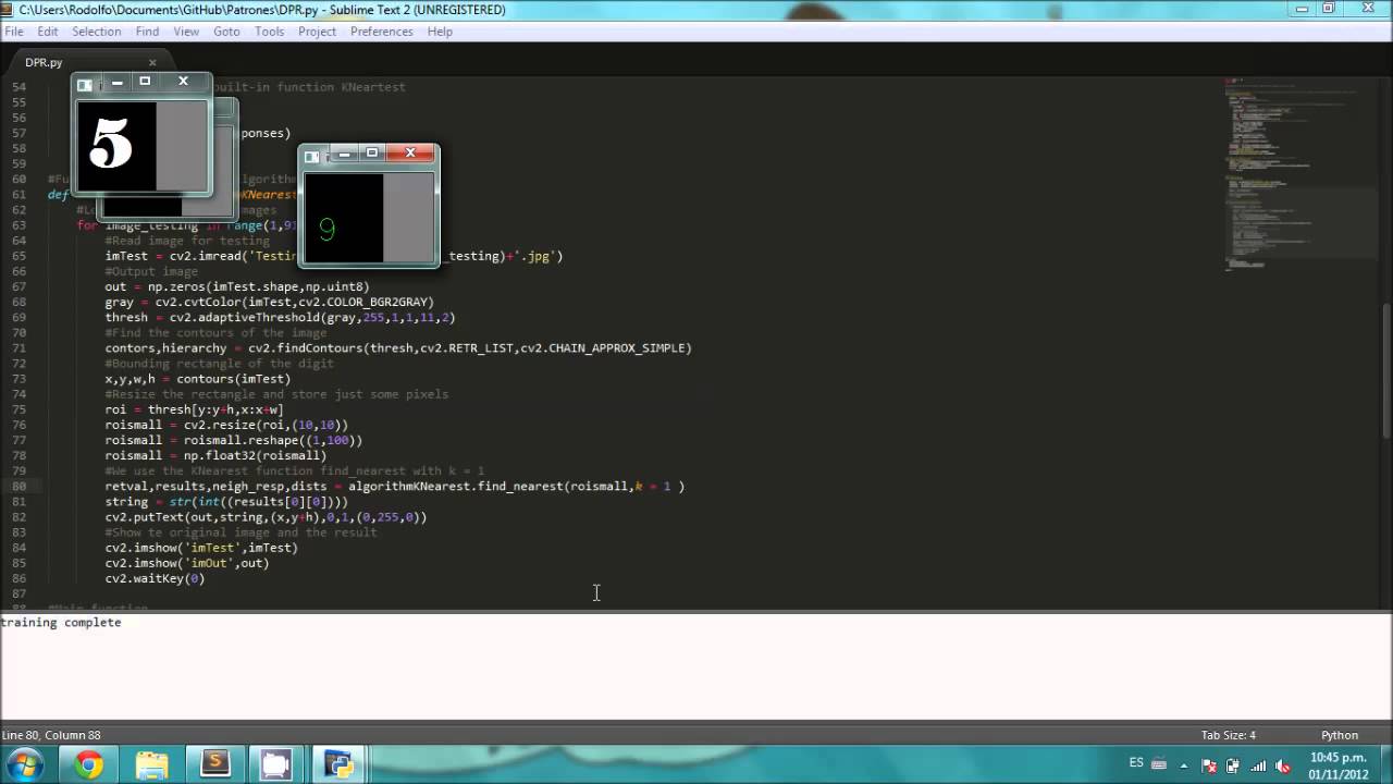 Reconocimiento de Patrones - YouTube
