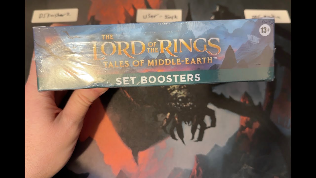 LOTR Set Booster Box Battle! - YouTube