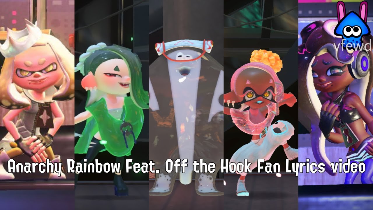 Anarchy Rainbow Feat. Off the Hook Fan Lyrics video - YouTube